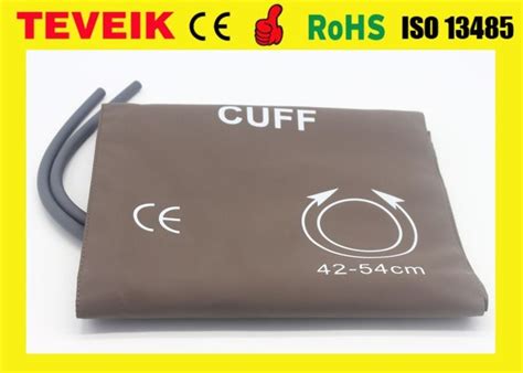 Double Hose Adult Non Invasive Blood Pressure Cuff Bladder 20 5x38cm