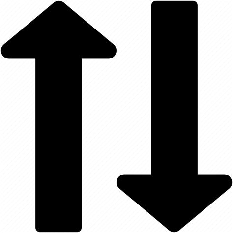 arrows down arrow order sorting up arrow icon download on iconfinder