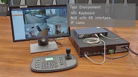 How To Connect 485 Keyboard To Hikvision Dvr Nvr Youtube