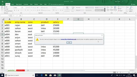 Ms Excel Protect Sheet How To Password Protect Excel Sheet Icl Classes Rahul Singh Youtube