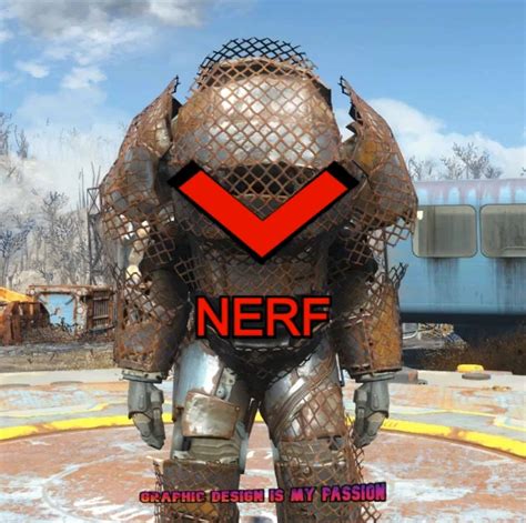 Overboss Power Armor Nerf Fallout 4 Mod
