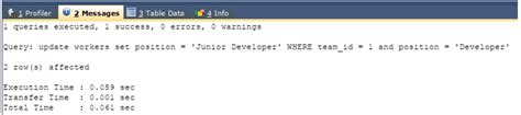SQL Update Statement Different Examples And Its Code Implementation