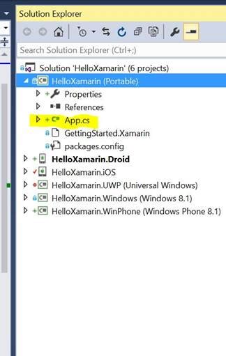 Xamarin Forms Create Your First Xamarin App For Ios Android And Windows