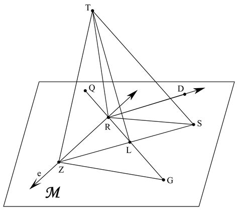 Points R L And S Are A Non Collinear And Non Coplanar B Coplanar And Collinear C Non