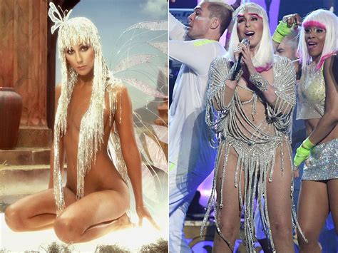 Cher Turns 71 Turns Back Time In Pasties Thongs And More Epic Looks During Billboard Music