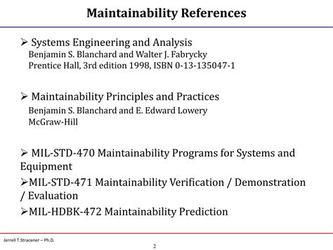 Ppt Systems Maintainability Concepts And Metrics Powerpoint