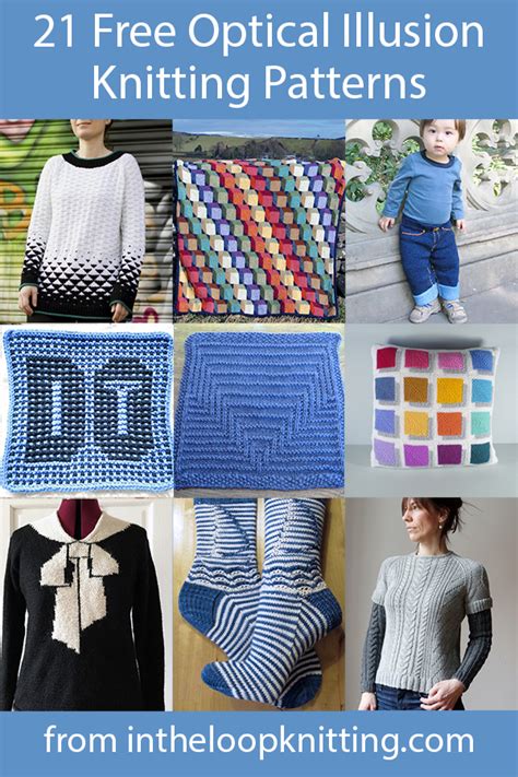 Tumbling Blocks Knitting Patterns In The Loop Knitting