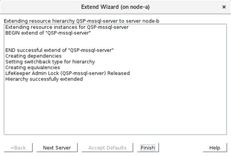Configure Mssql Resource Lifekeeper For Linux Live 951