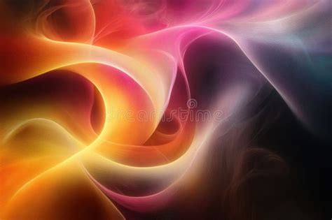 Vibrant Abstract Swirl Of Colors Showcasing Dynamic Fluid Movements And