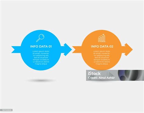 아이콘과 2 옵션 또는 단계가있는 비즈니스 인포 그래픽 디자인 템플릿 벡터 프로세스 다이어그램 프레젠테이션 워크플로 레이아웃 배너 플로우 차트 정보 그래프에 사용할 수