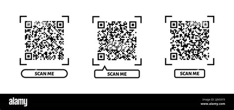 Scan Me Qr Code Design Qr Code For Payment Text Transfer With Scan Me