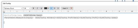 Dynamically Displaying A Measure Value In Your Tooltip The Data School