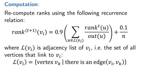 Solved How To Output Pageranks Of All Vertices Of The Graph