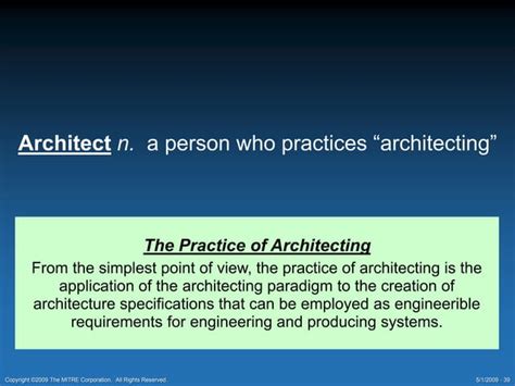 Thoughts On Architecting V4 3 Ppt