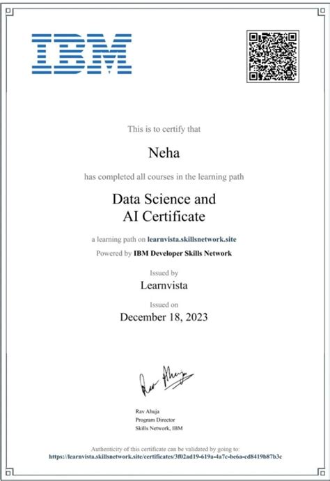 Neha Arora On Linkedin Datascience Ai Machinelearning Learnbay Ibm