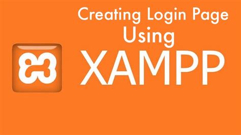 Creating Login Page Using Xampp Youtube