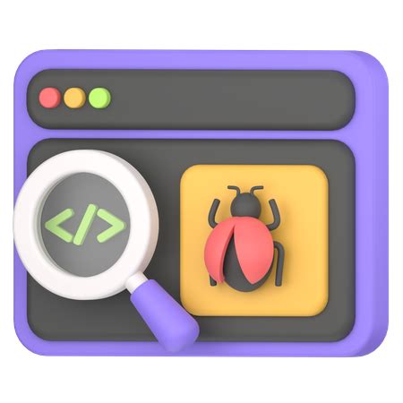 D Bug Test Illustrations Free In PNG BLEND GLTF IconScout