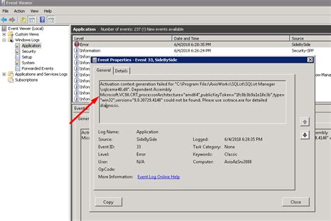 Axioworks The Application Has Failed To Start Because Its Side By Side Configuration Is Incorrect
