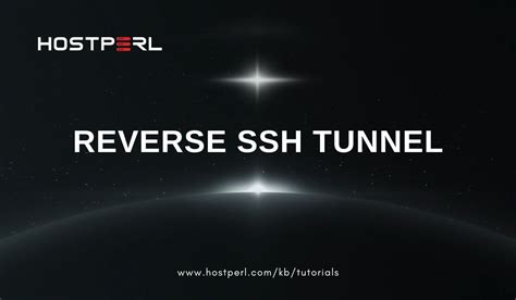 Set Up A Reverse Ssh Tunnel Hostperl