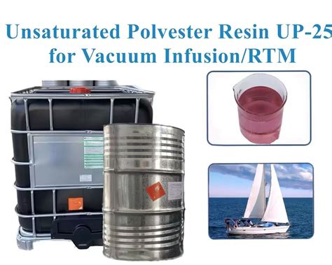 Fast Curing Unsaturated Polyester Resin Up 25 For Vacuum Infusion Rtm Polyester Resin And