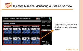 ICPDAS - plastic injection machine monitoring system | PPT