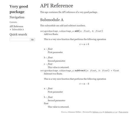 Automated Package Documentation With Sphinx — Bia Pol Blog