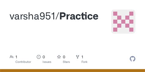 Github Varsha951practice