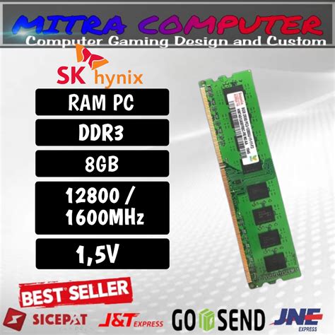 Jual Ram Hynix Ddr3 8gb 1600 Mhz Pc12800 Ram Pc Longdimm Original Ddr3 8gb Shopee Indonesia