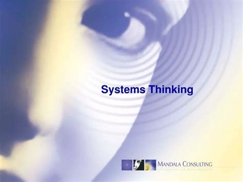 PPT Systems Thinking PowerPoint Presentation Free Download ID
