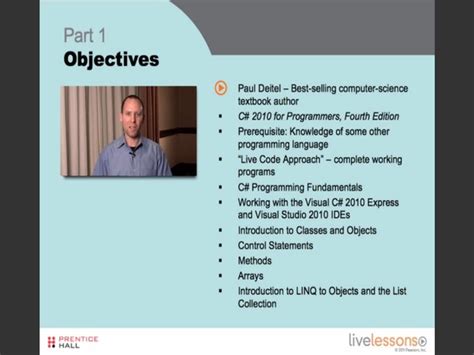 C 2010 Fundamentals I Ii And Iii Livelessons Video Training Part