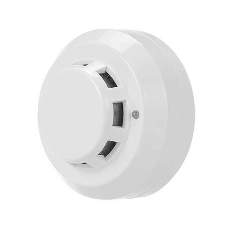 Temperature Alarm Sensor Wired Temperature Detector Conventional Fire Alarm Heat Detector For