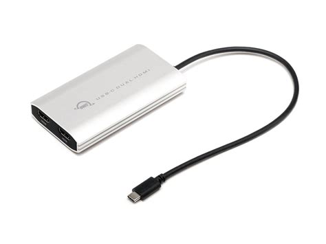 Owc Usb C Dual Hdmi 4k Display Adapter アミュレット株式会社