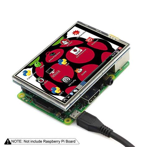 raspberry pi 3 5” touch screen makers electronics