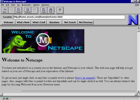 A Quick Look Back At The Launch Of Netscape Navigator 10 29 Years Ago