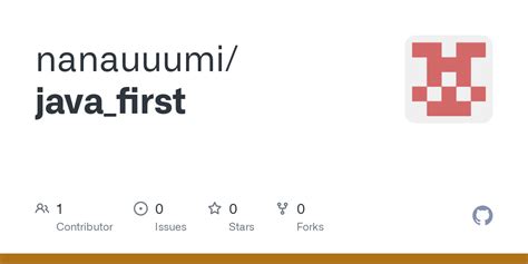 Github Nanauuumijavafirst