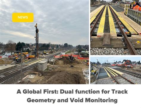 Dual Function For Track Geometry And Void Monitoring