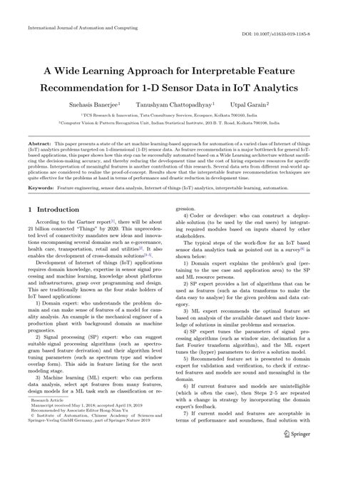 Pdf A Wide Learning Approach For Interpretable Feature Recommendation