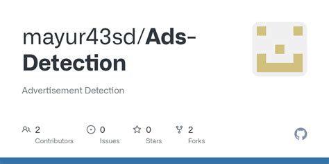 GitHub Mayur Sd Ads Detection Advertisement Detection