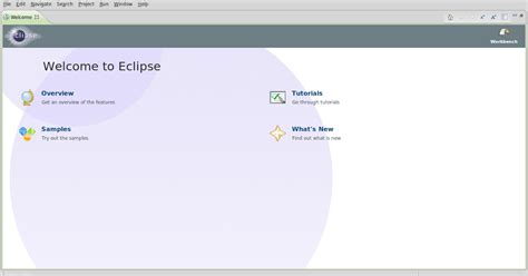 Eclipse Java Hello World Linux