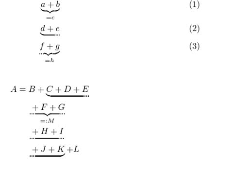 Amsmath Multiline Underbrace In Math Mode TeX LaTeX Stack Exchange