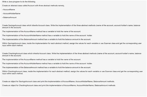 Solved Write A Java Program To Do The Following Create An Chegg