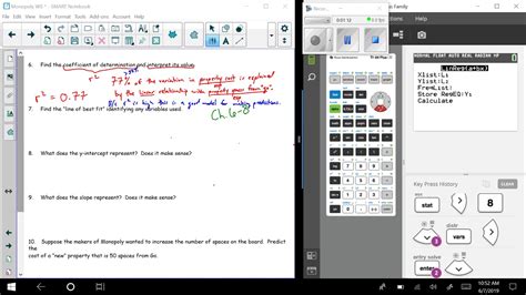 Finding Lsrl Using Ti 84 Made Easy Youtube
