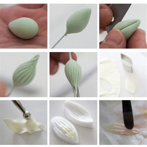 Dahlia лепесток и вырезанные силиконовые формы помадка форма для украшения торта инструменты