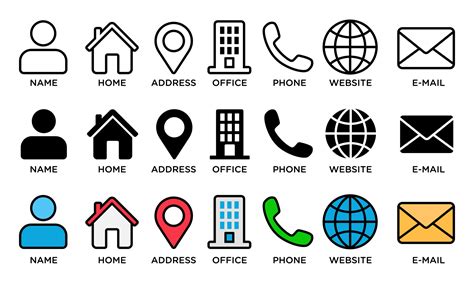 Office Address Icon Vector Art Icons And Graphics For Free Download