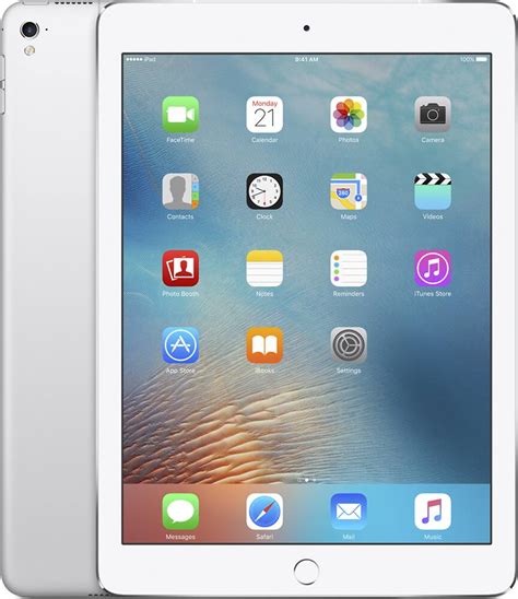 Best Buy Apple Inch Ipad Pro With Wi Fi Cellular Gb At T Silver Sprint Mlq Ll A