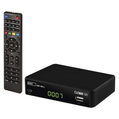 DVB T Receiver EMOS EM L HD HEVC H EMOS AT
