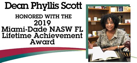 Barry University News Dean Scott Receives Life Time Achievement Award