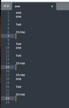 Multicursor Copy Paste Unexpected Behavior When Copying And Pasting Entire Or Multiple Lines