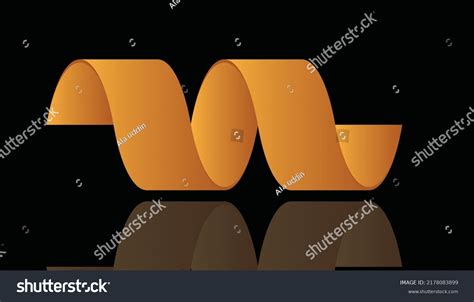 How D Ribbon Design Illustrator Tutorial Stock Vector Royalty Free Shutterstock