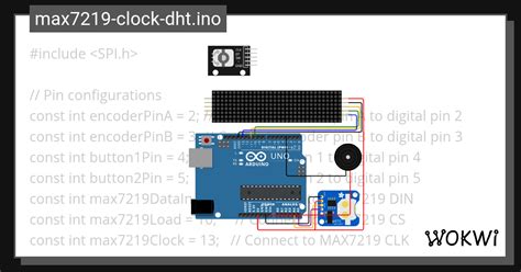 Max7219 O Copy Wokwi Esp32 Stm32 Arduino Simulator